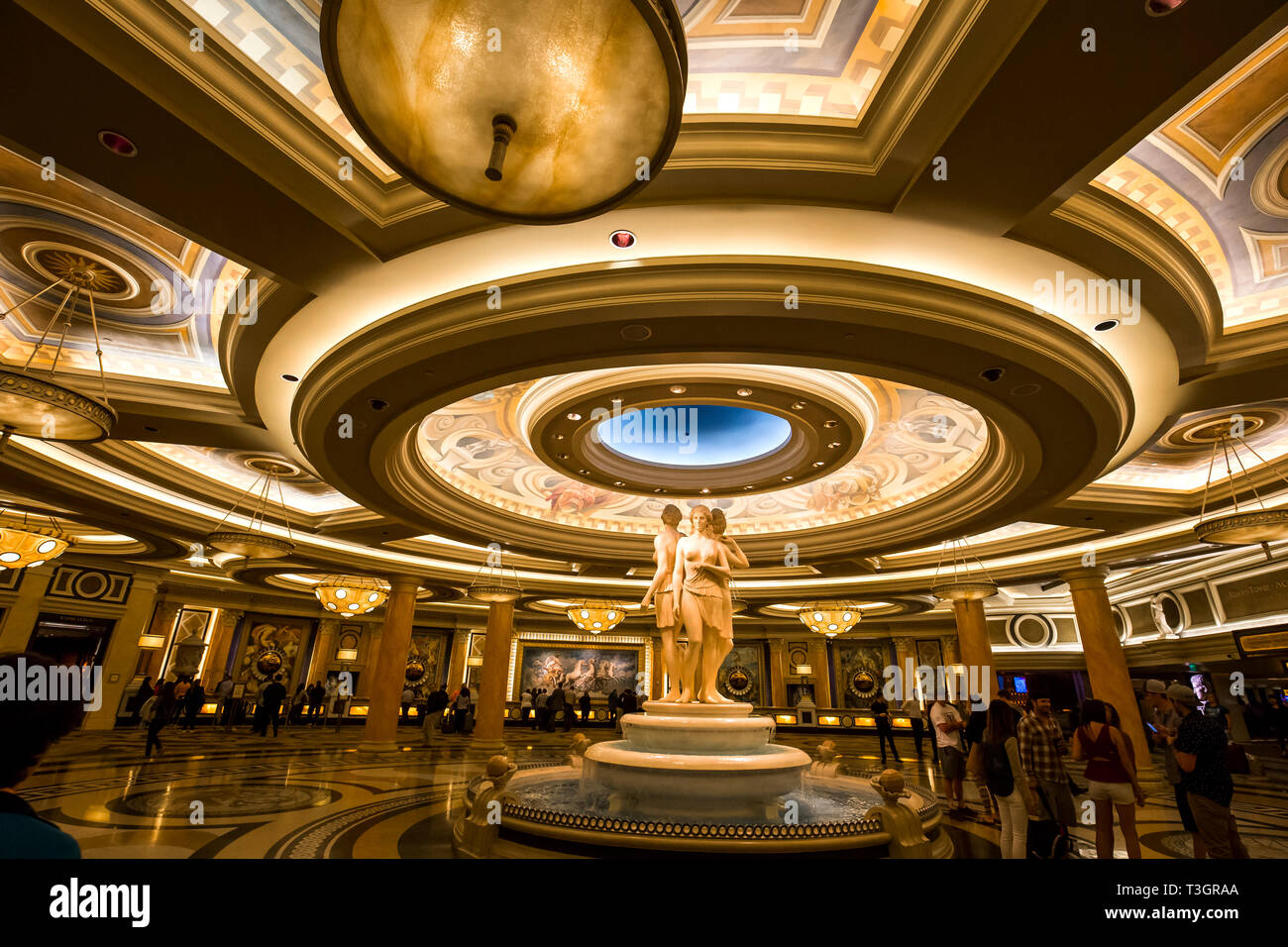 las vegas, united states, april 06, 2015 : interiors and details of the ...