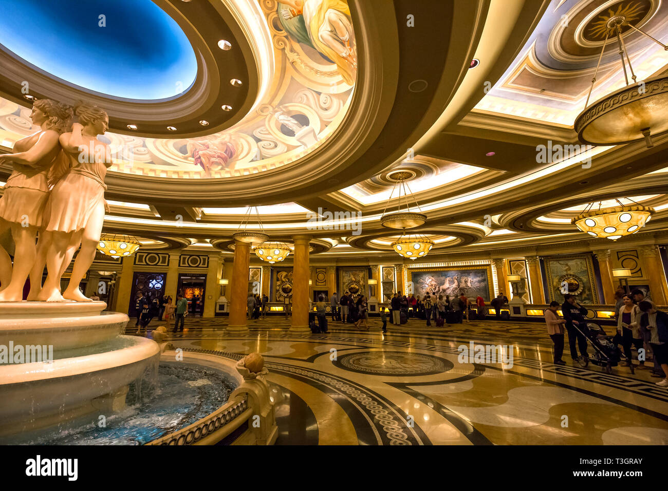 las vegas, united states, april 06, 2015 : interiors and details of the ...