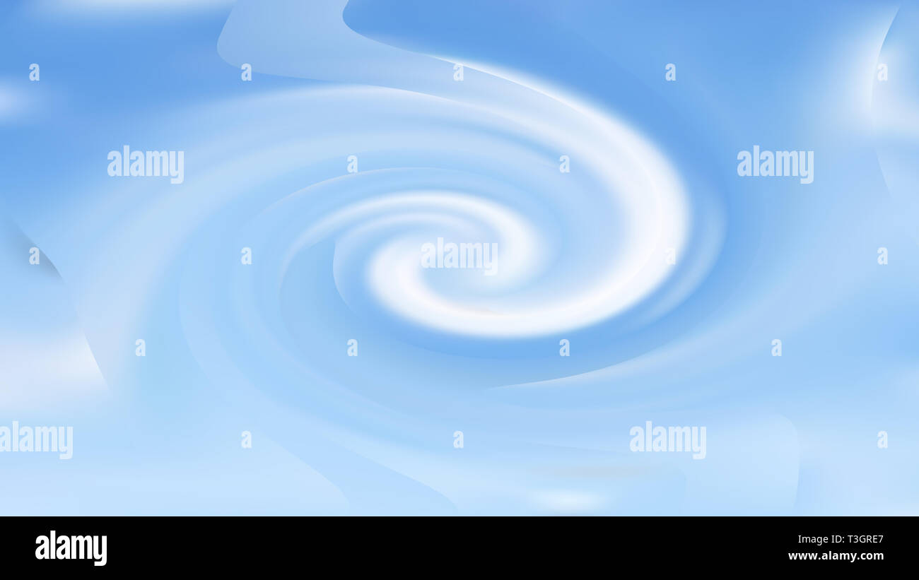 Abstract Light Blue Twirling Background Stock Photo - Alamy