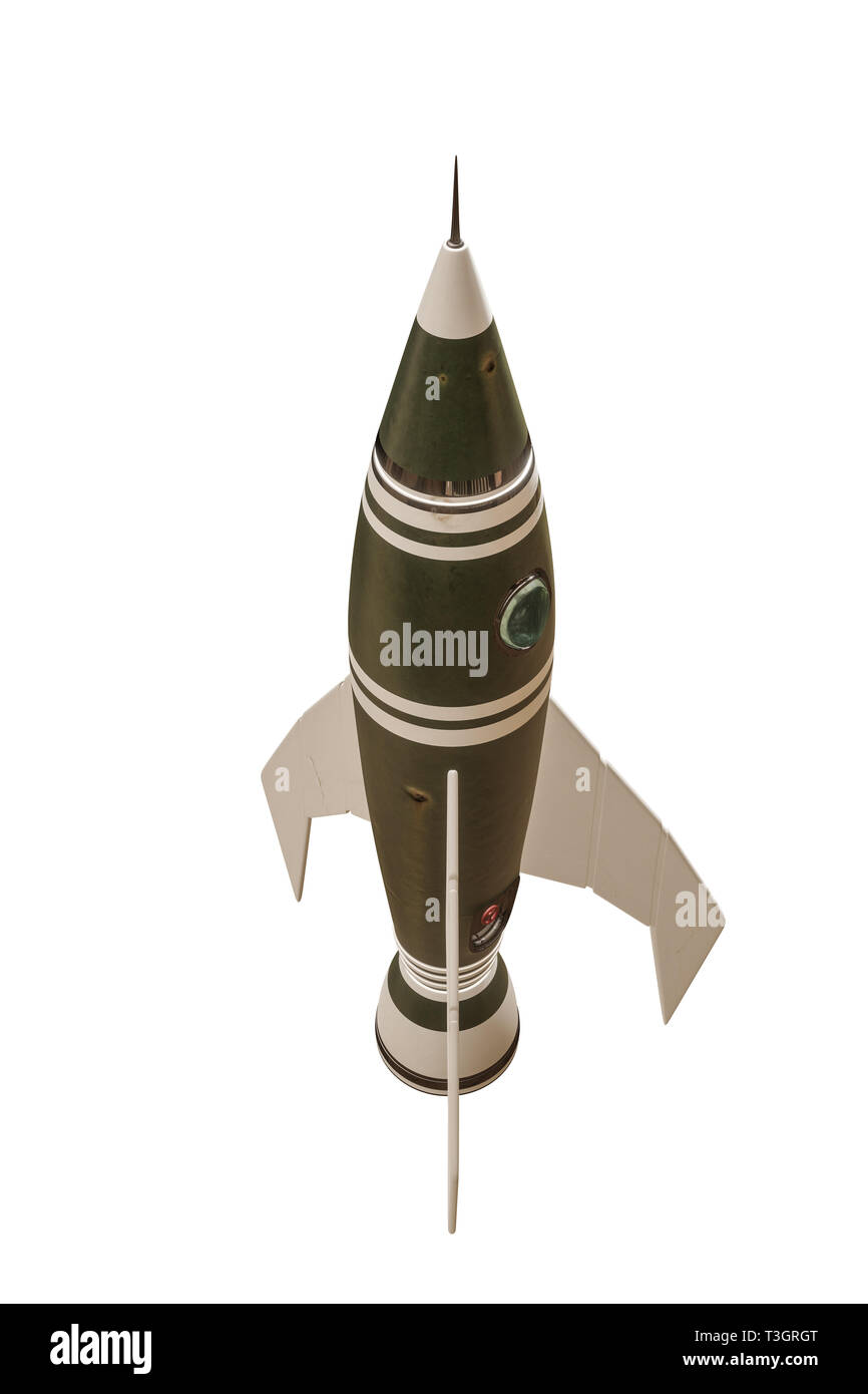 space rocket isolated on white background 3d illustration Stock Photo ...