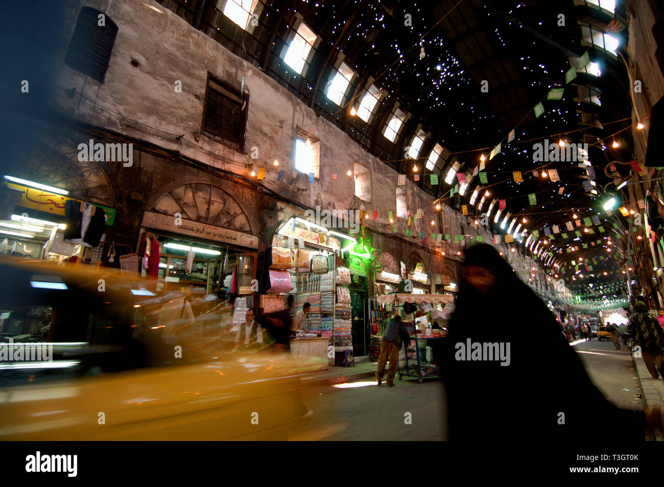Damascus straight street hi-res stock photography and images - Alamy