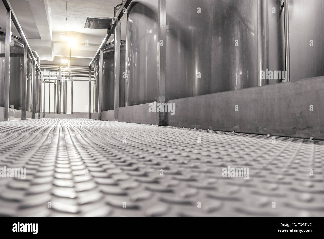 Steel flooring in factory hi-res stock photography and images - Alamy