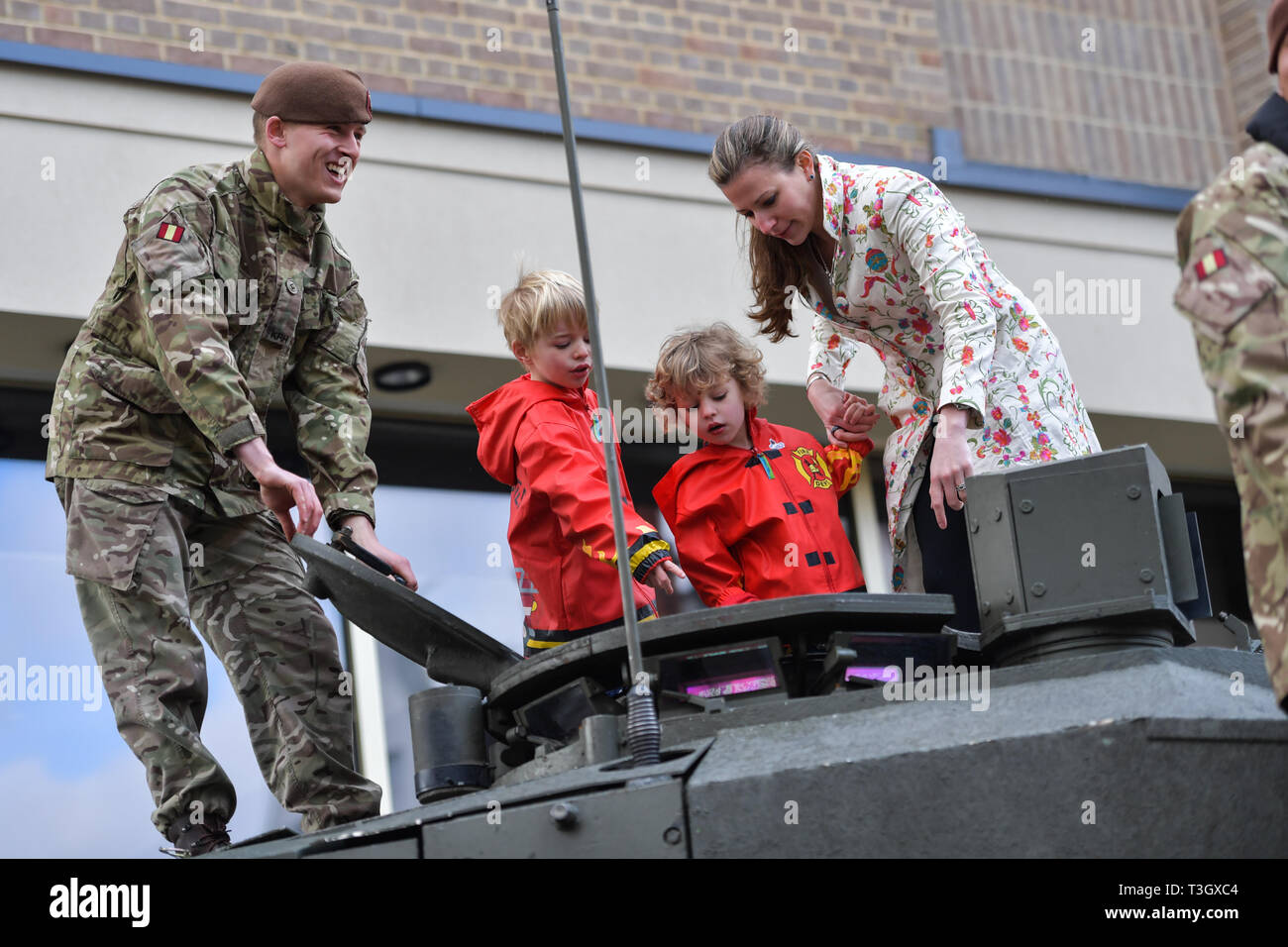 Army tank inside hi-res stock photography and images - Alamy