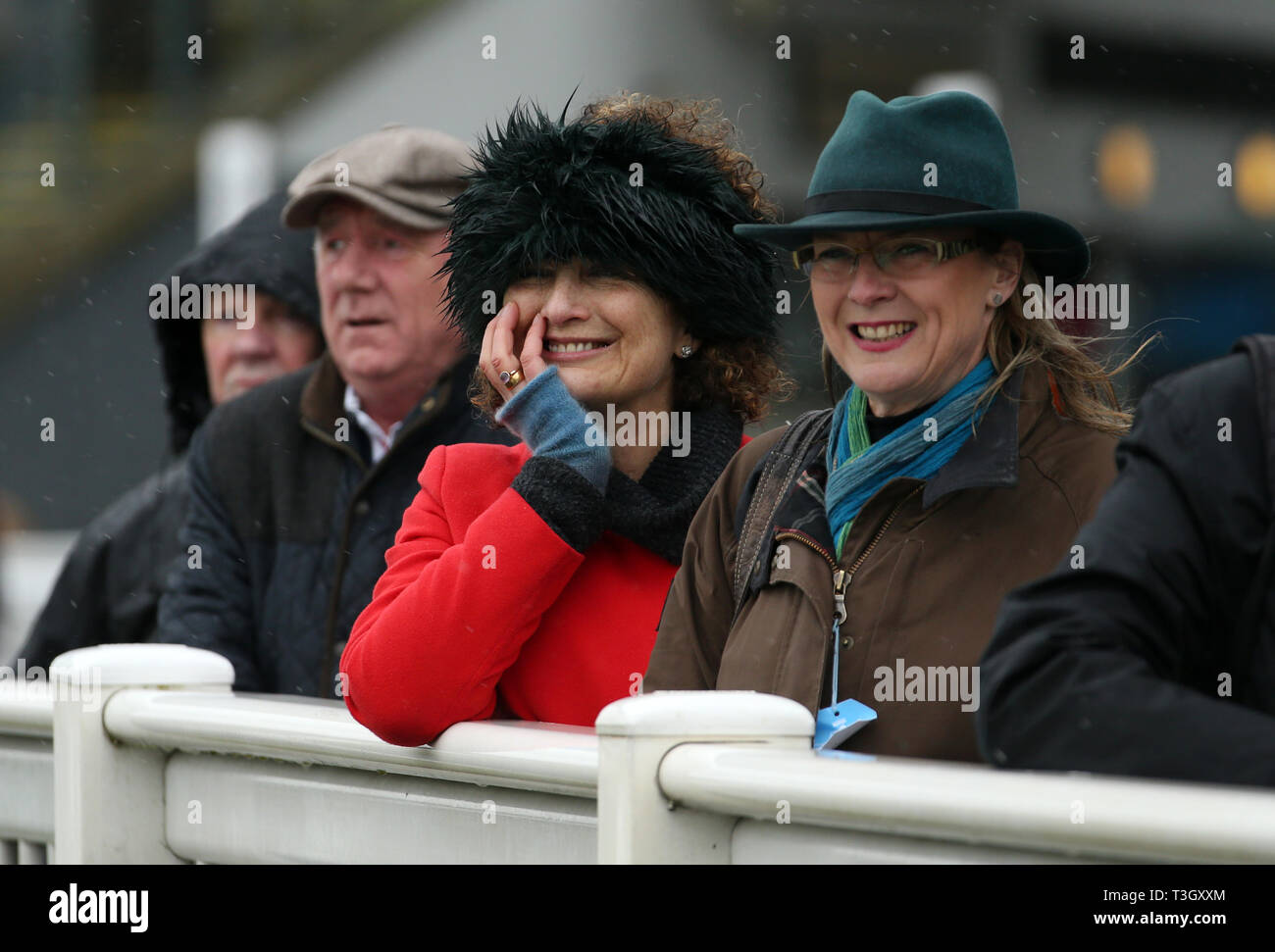 Racegoers during Grand National Thursday of the 2019 Randox Health ...