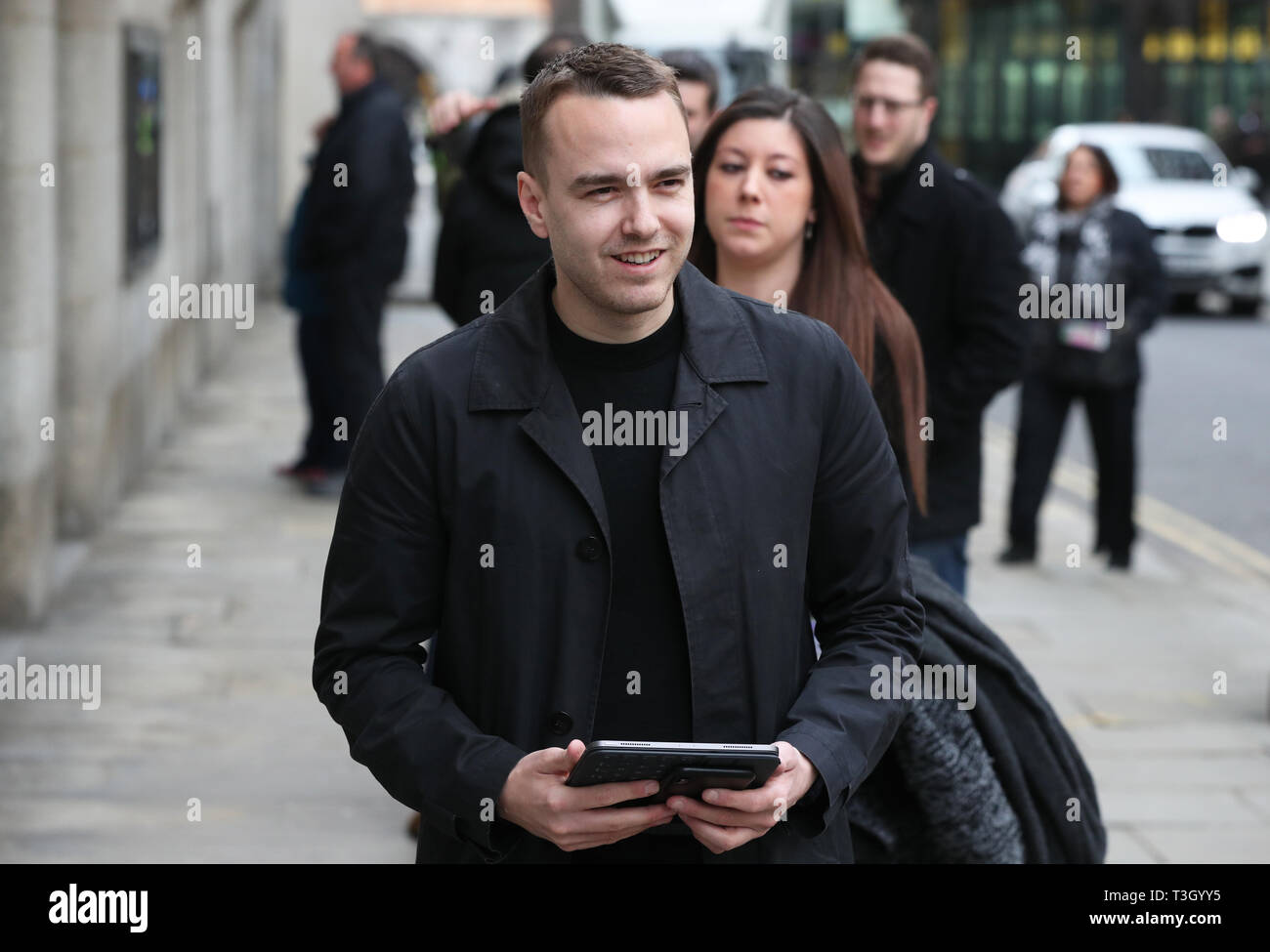 David Challen at the Old Bailey for the plea hearing of Georgina 'Sally' Challen, who will make ...
