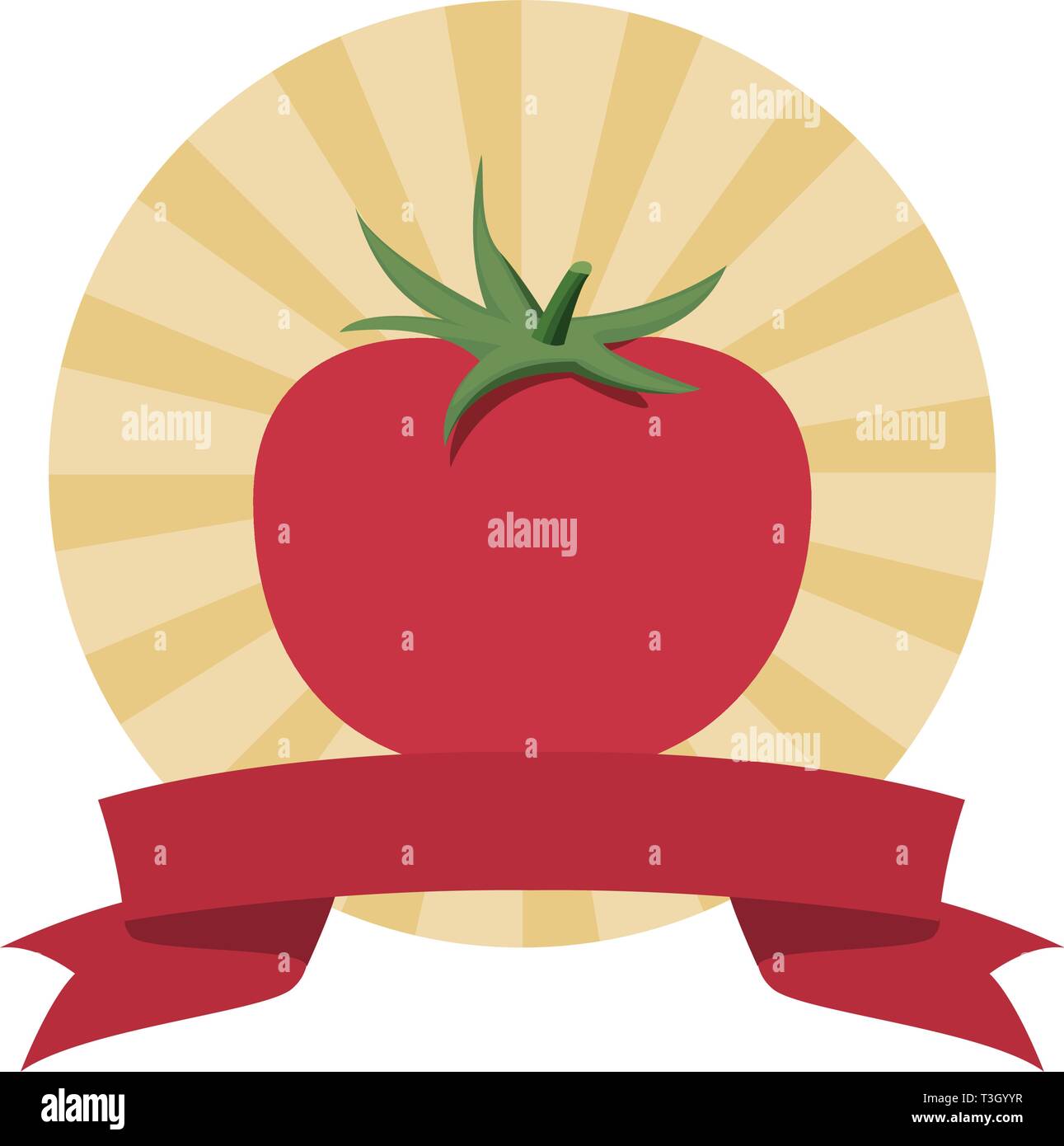 tomato icon cartoon round icon Stock Vector Image & Art - Alamy