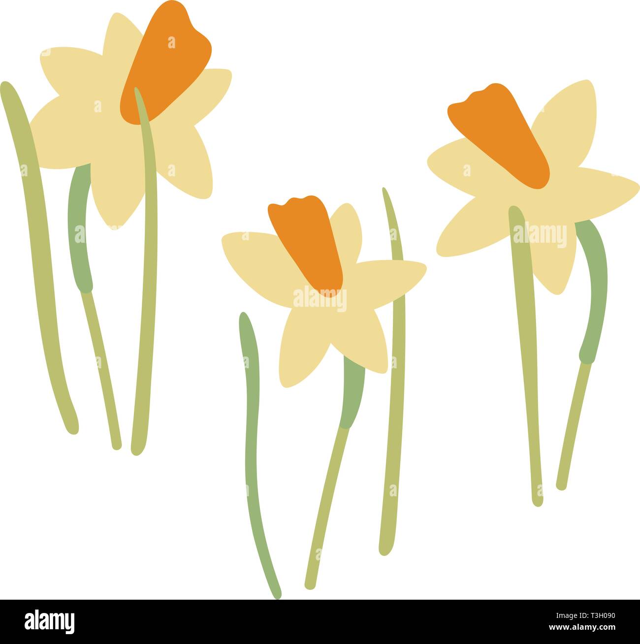 Paper Daffodil textile art greeting card Greeting Cards Blank Cards ...