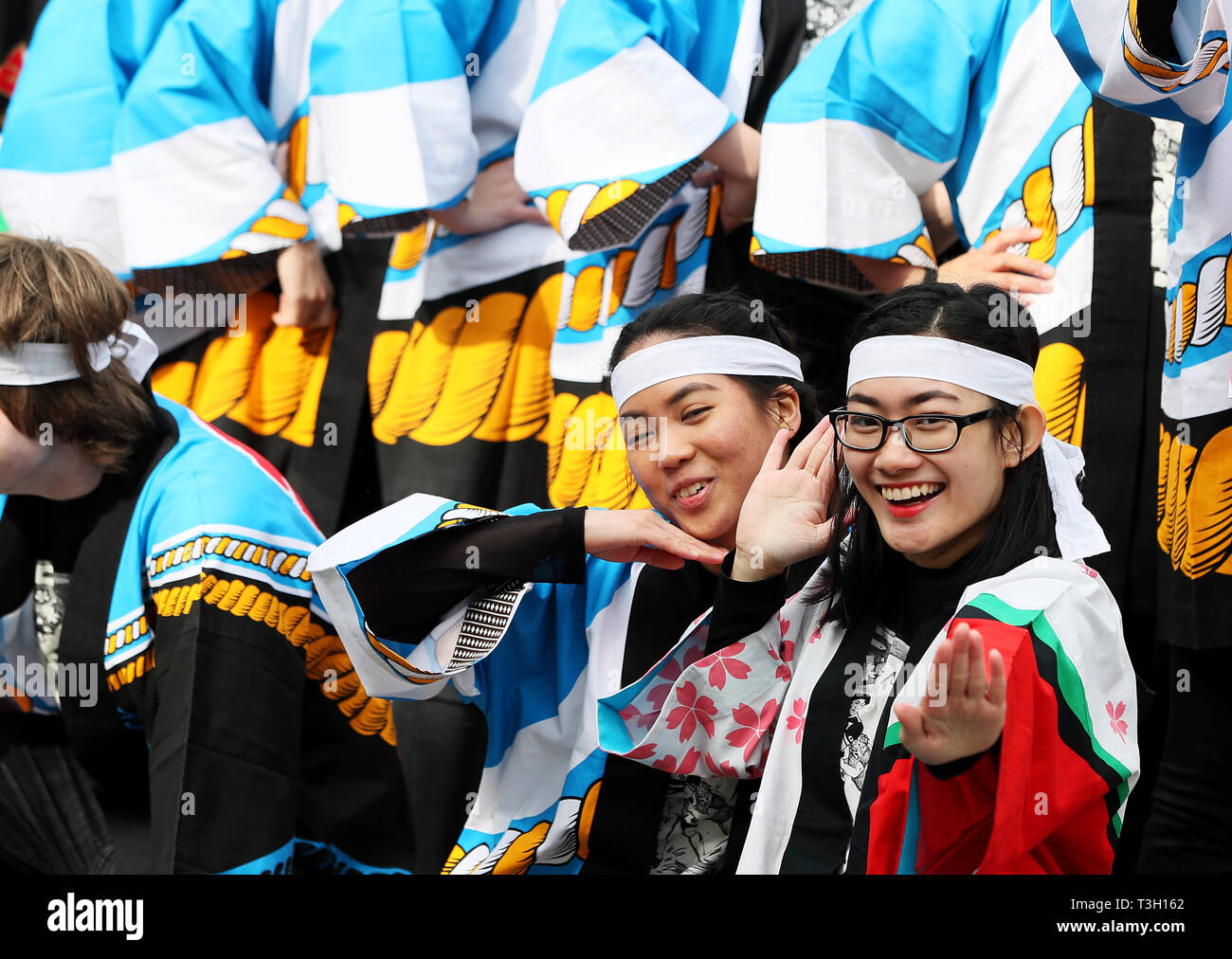 Soran Bushi performers from DCU ahead of their show at the Japanese ...