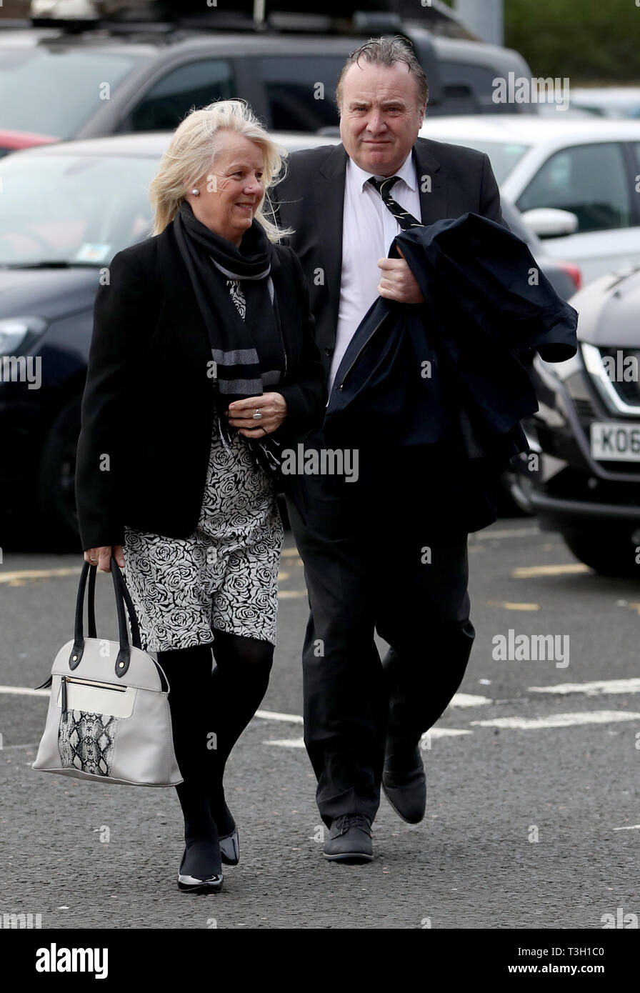 Clutha owner Alan Crossan and Mary Kavanagh who lost her partner in the ...
