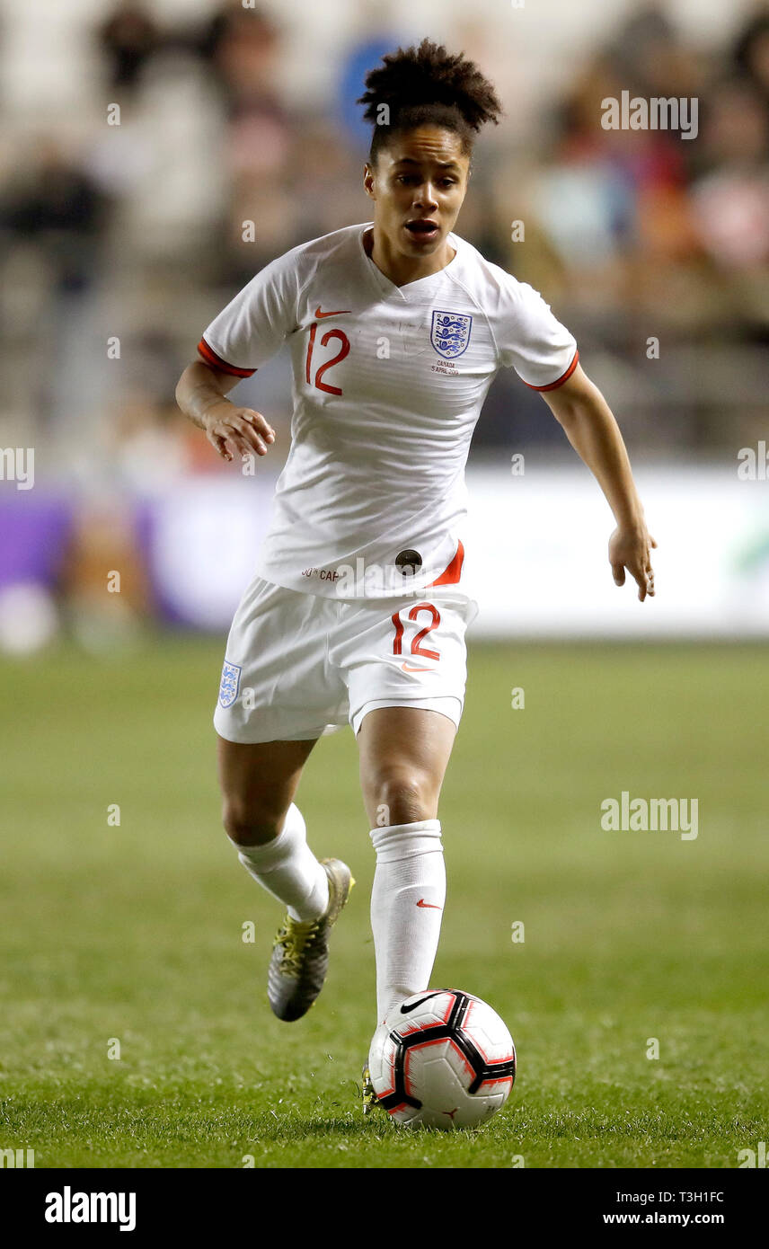 England's Demi Stokes during the International Friendly match at the ...