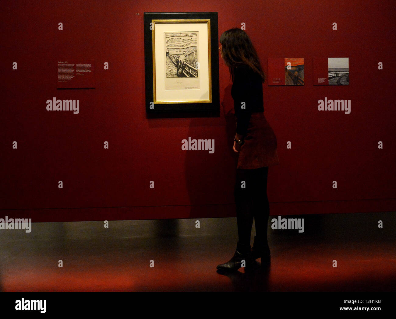 The scream 1895 edvard munch hi-res stock photography and images - Alamy