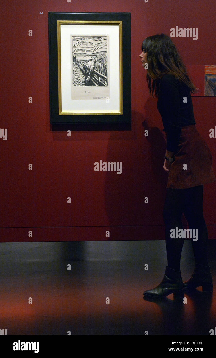 The scream 1895 edvard munch hi-res stock photography and images - Alamy