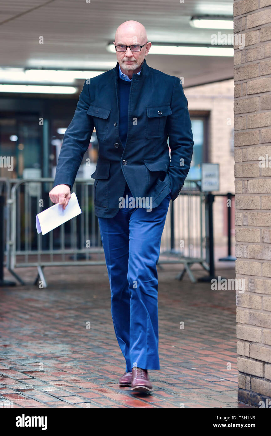 Roger Jenkins leaving Southwark Crown Court after the jury were ...