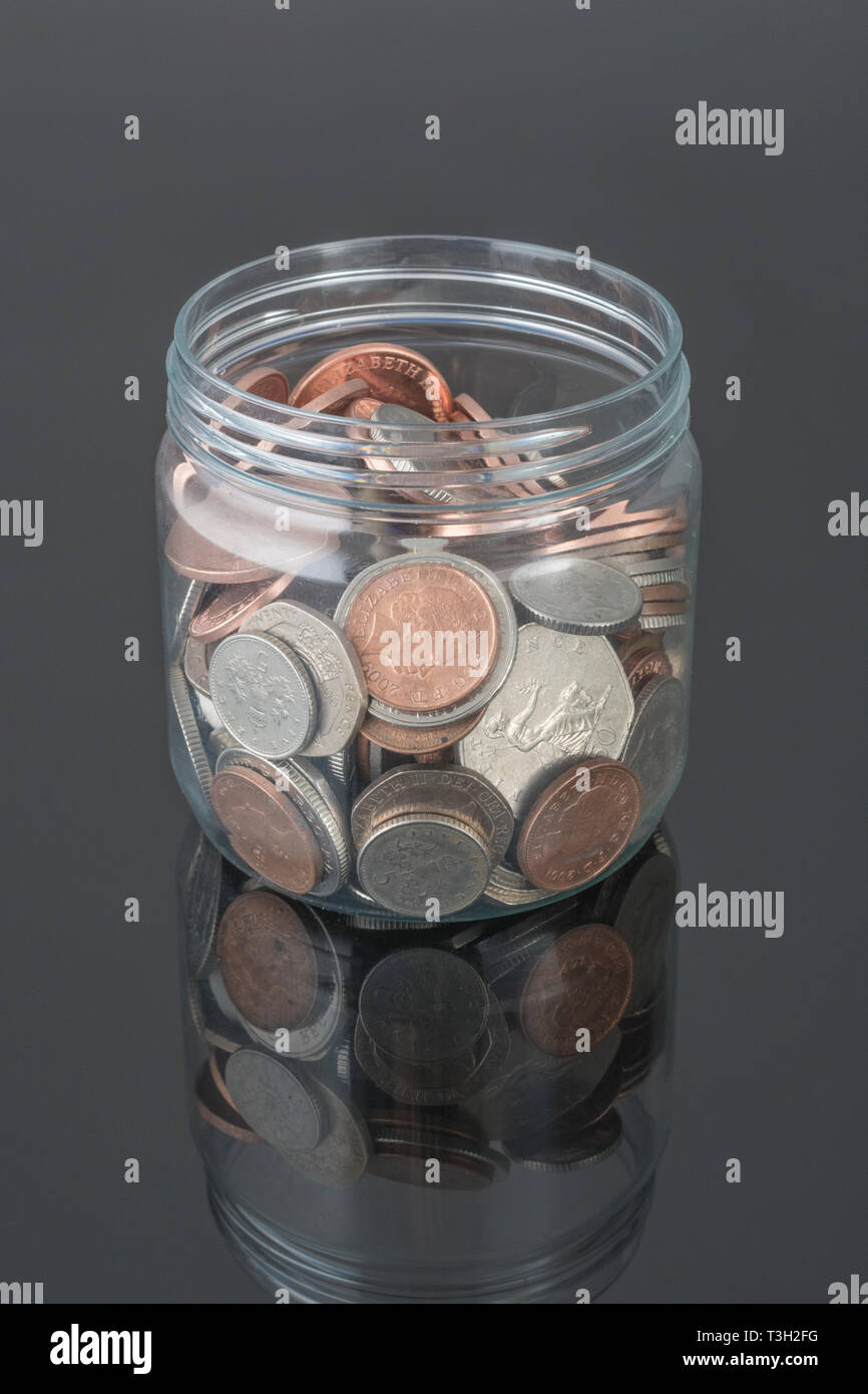 Pension fund pounds jar hi-res stock photography and images - Alamy