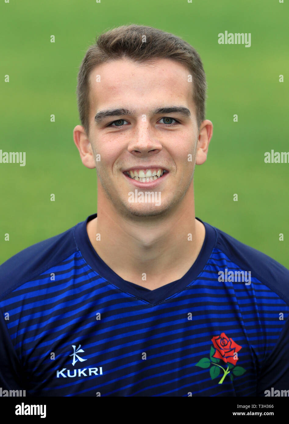 Lancashire's George Lavelle during the media day at the Emirates Old ...