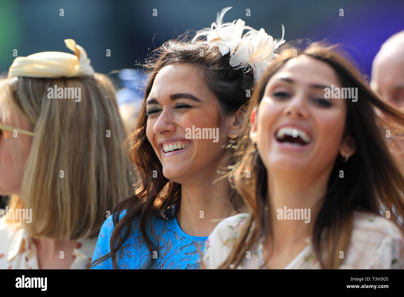 Racegoers during Grand National Day of the 2019 Randox Health Grand ...