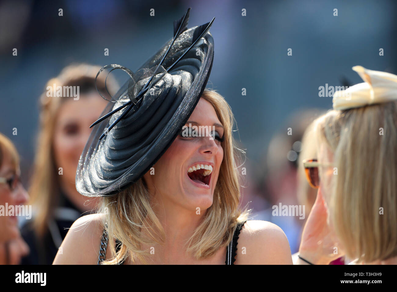 Racegoers during Grand National Day of the 2019 Randox Health Grand ...