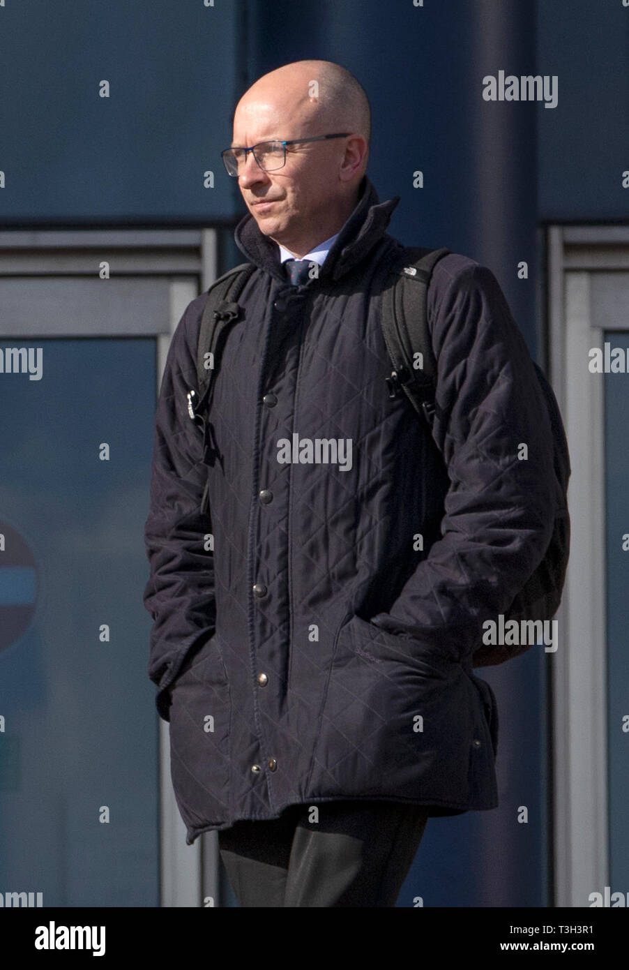 Senior inspector Marcus Cook from the Air Accident Investigation Branch ...