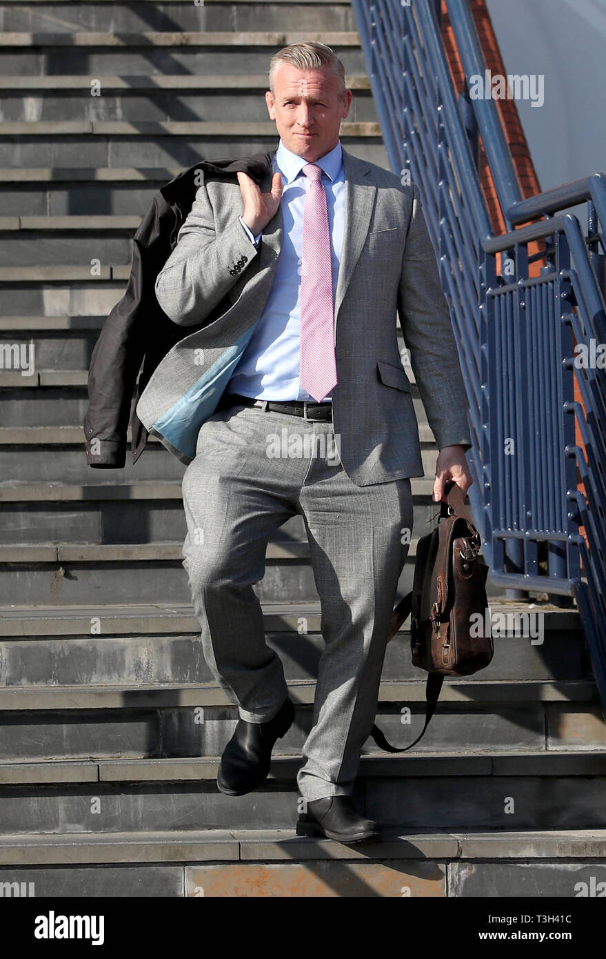Roddy Dunlop QC, representing Airbus, leaving the Fatal Accident ...