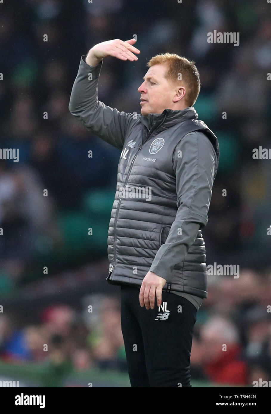 Celtics manager neil lennon scottish premiership match celtic park hi ...