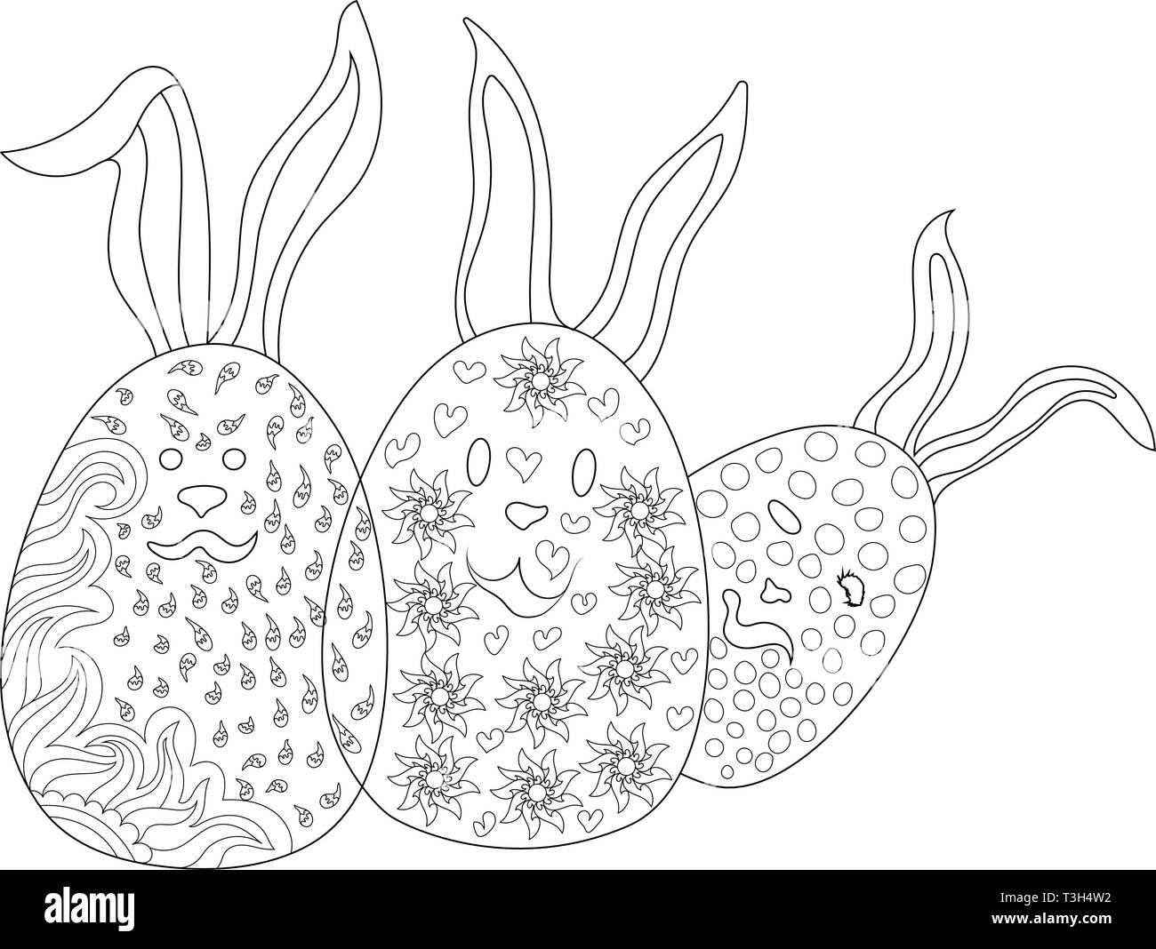 Ears Coloring Pages For Kids