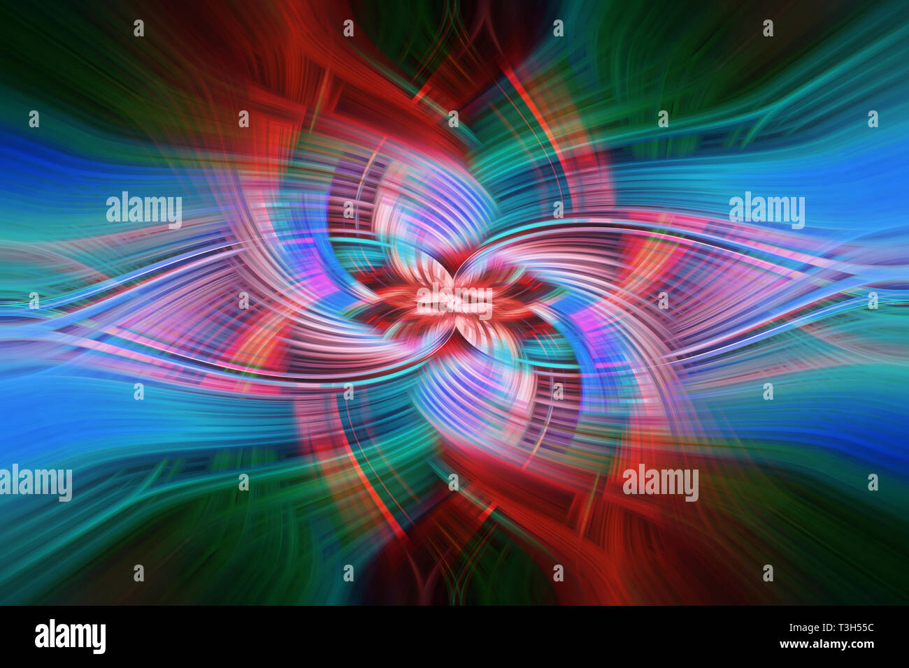 Colorful, abstract background with twirl effect Stock Photo - Alamy