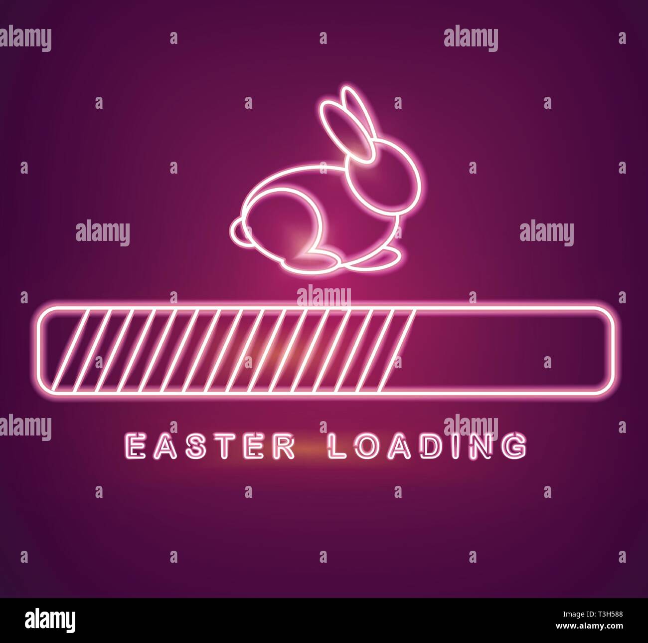 Easter is loading Stock Vector Images - Alamy