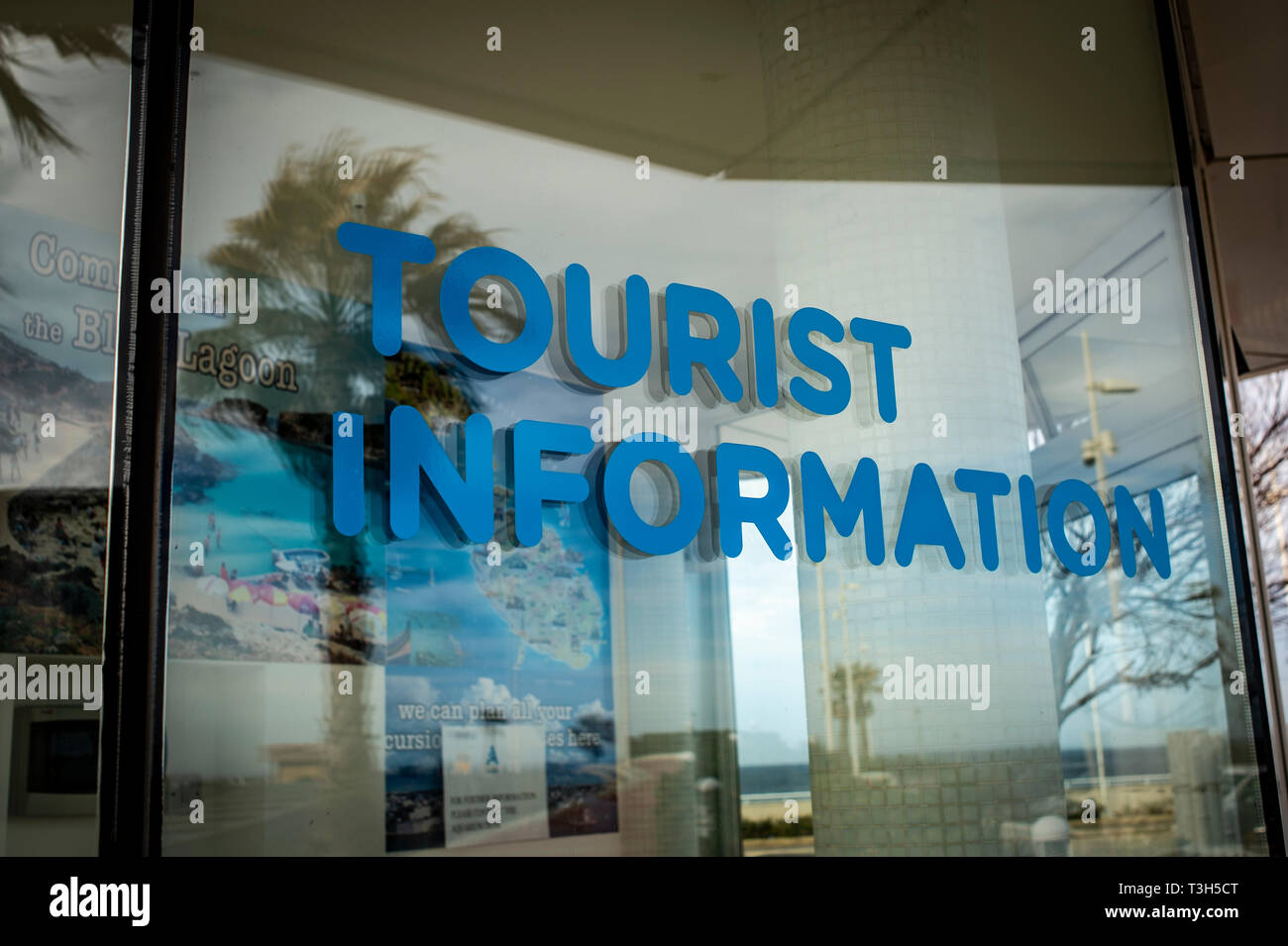 exterior of Tourist Information booth Stock Photo - Alamy