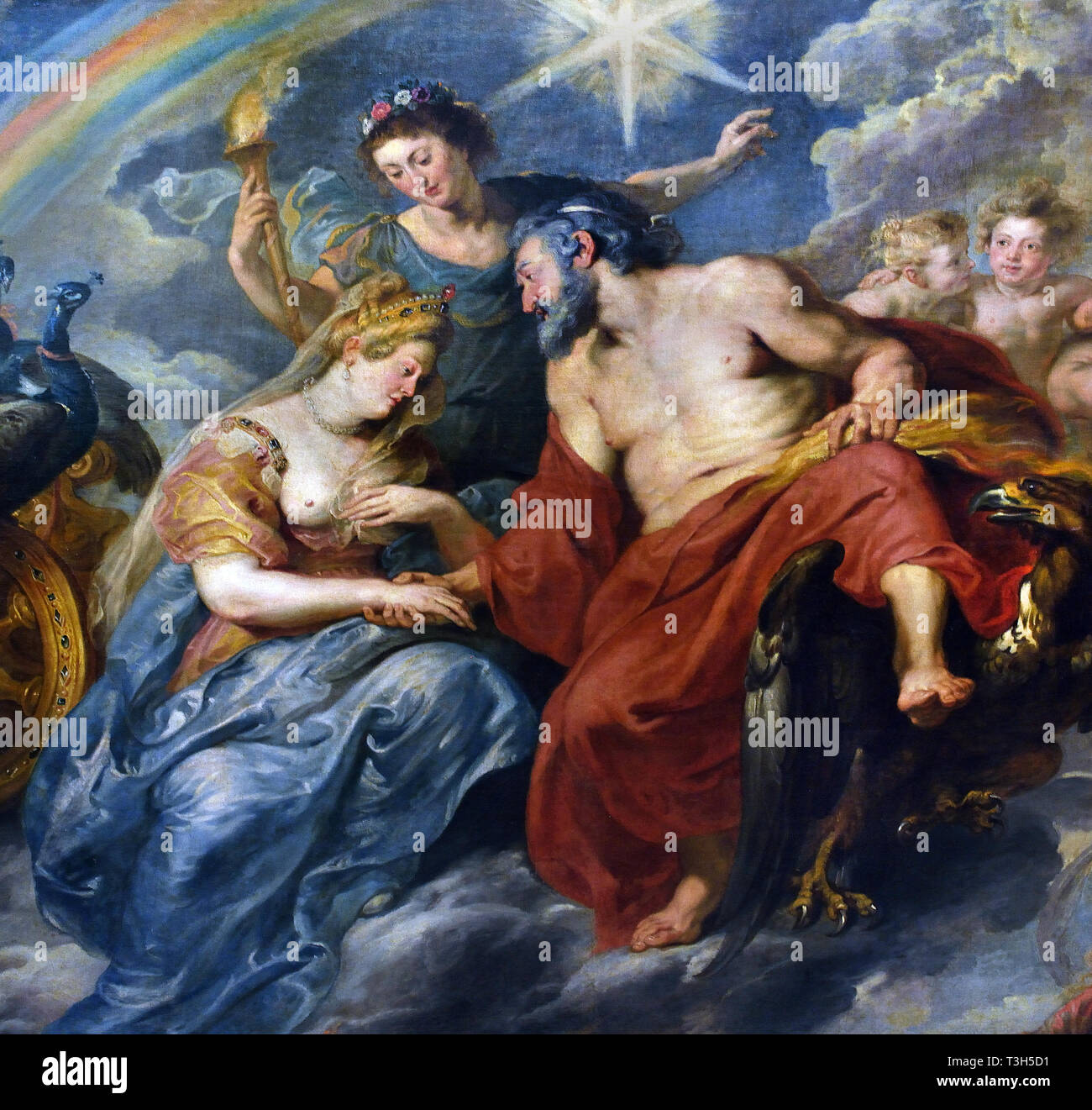 Jupiter Roman God Painting