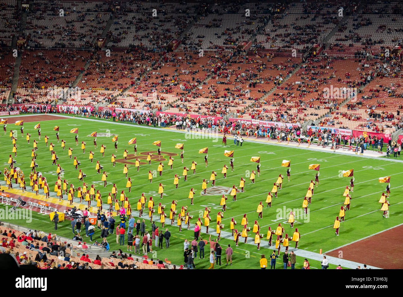 Marching band football field hi-res stock photography and images - Alamy