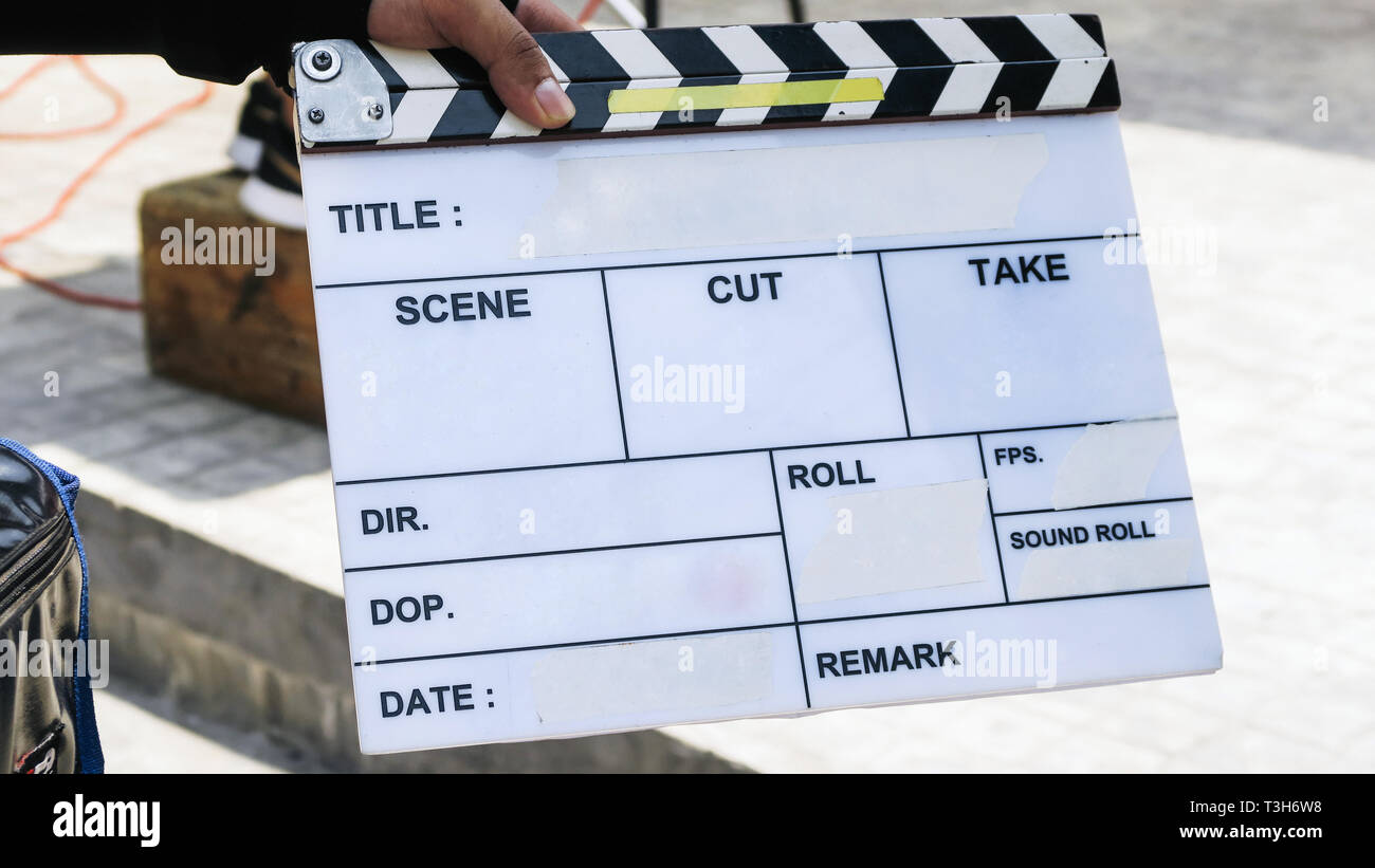 Film production crew Stock Photo - Alamy