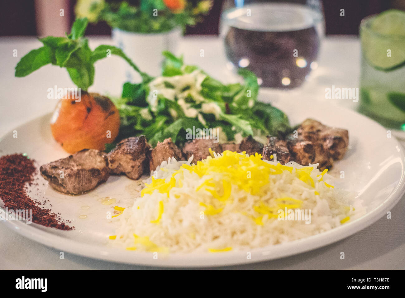 Tekeh Masti Tender beef fillet cubes marinated in yoghurt and Persian ...