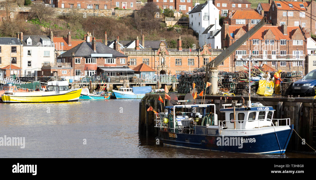 Whitby fishing fleet hi-res stock photography and images - Alamy
