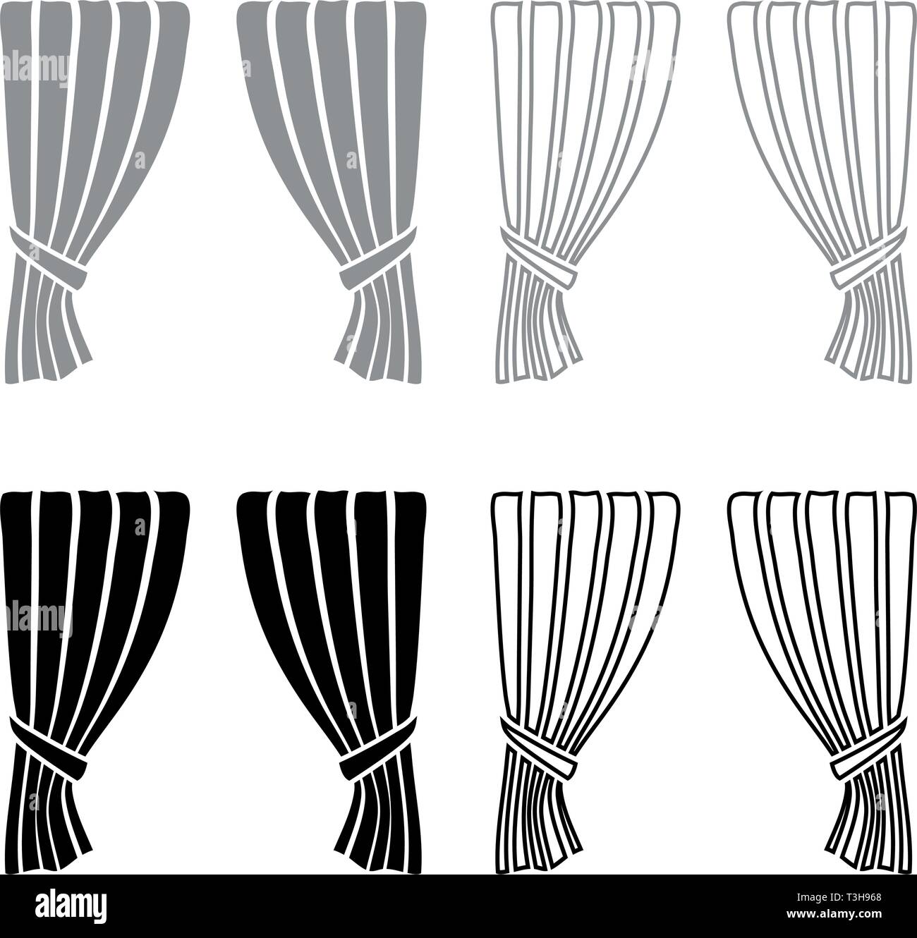 Shutter curtain Stock Vector Images - Alamy