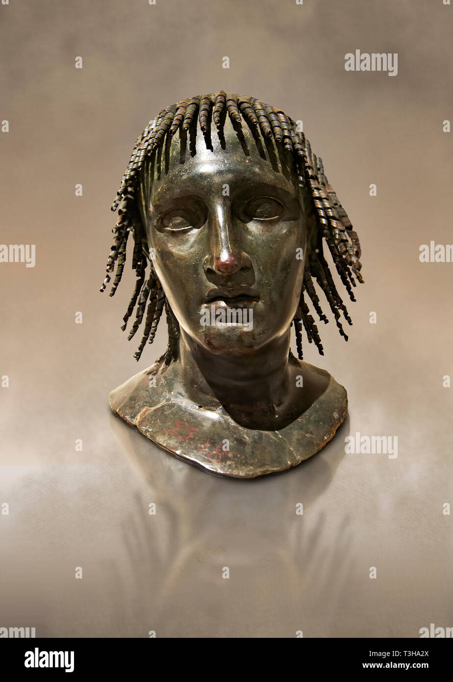 Villa of the papyri herculaneum statues hi-res stock photography and ...