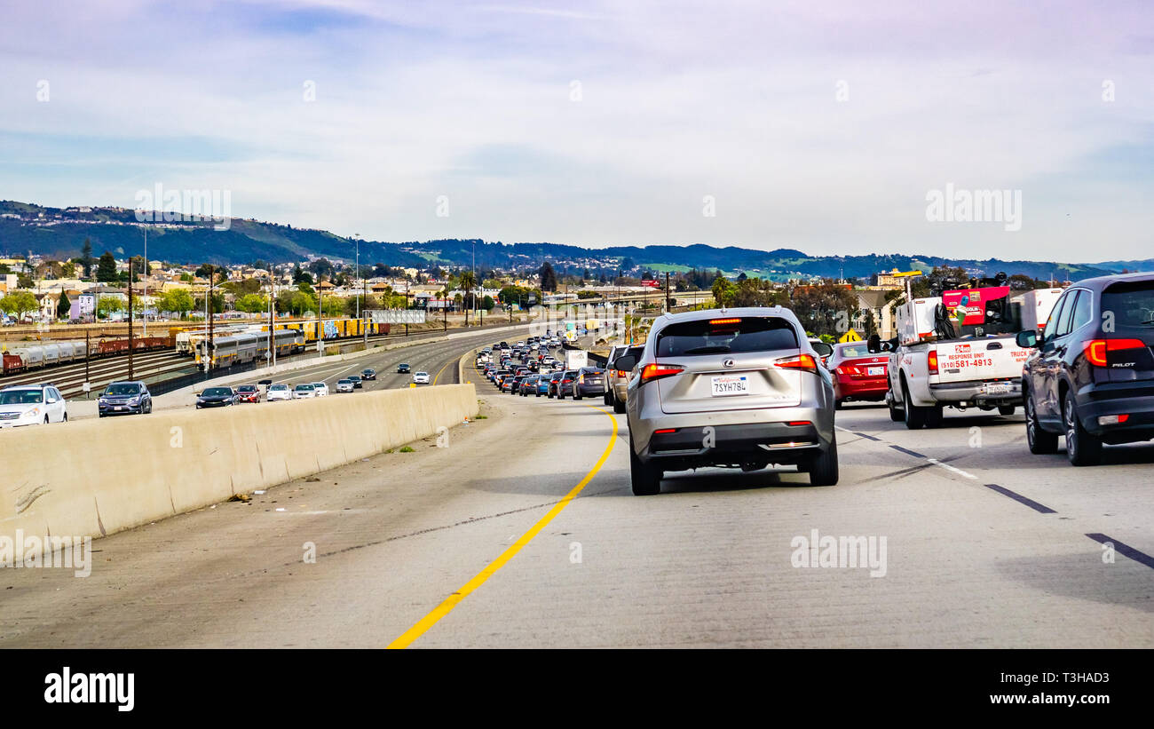 California traffic jam hi-res stock photography and images - Alamy