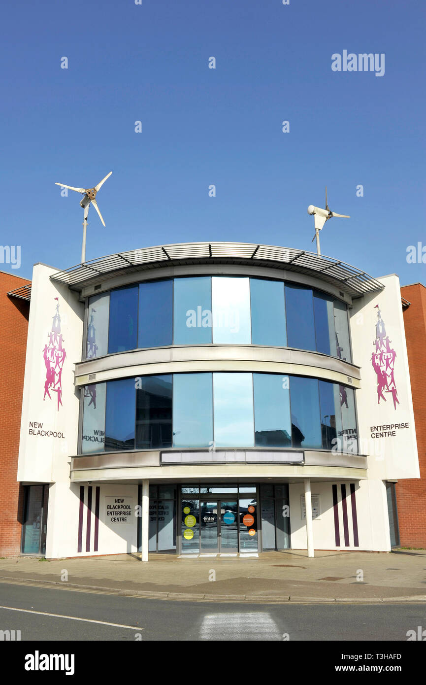 The New Blackpool Enterprise Centre Stock Photo - Alamy