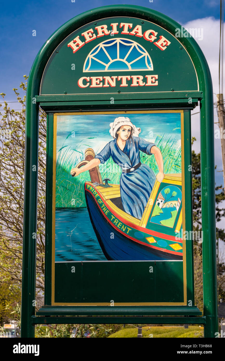 Heritage Centre at The Wharf Shardlow on the Trent and Mersey Canal ...