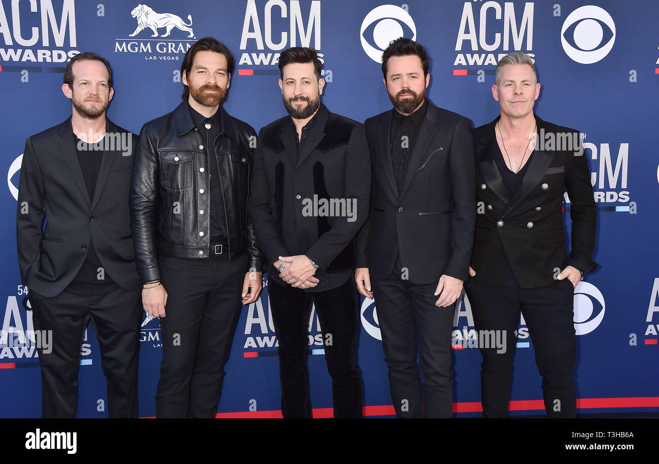 LAS VEGAS, CA - APRIL 07: (L-R) Whit Sellers, Geoff Sprung, Matthew ...
