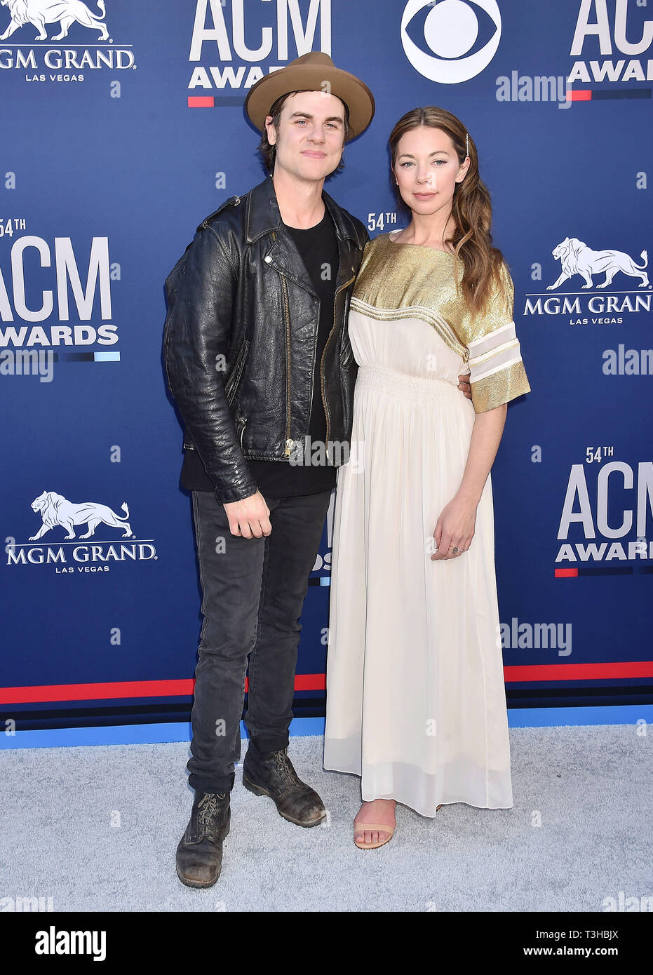 LAS VEGAS, CA - APRIL 07: Ross Copperman (L) and Katlin Copperman ...