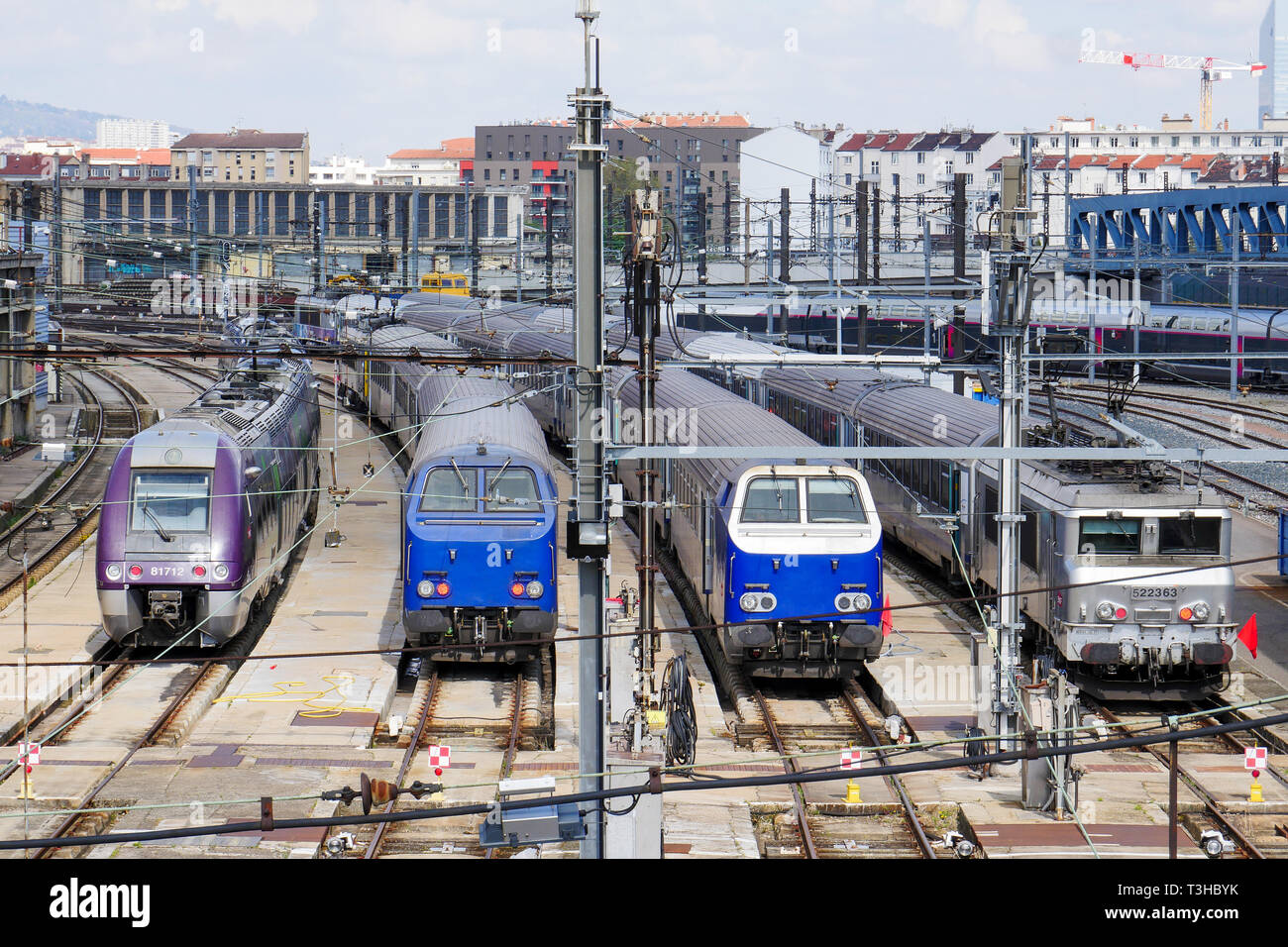 Railways techincal center hi-res stock photography and images - Alamy