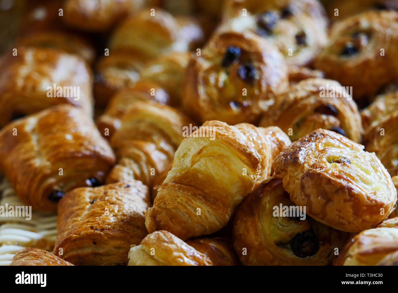 Viennoiseries, French pastries, Lyon, France Stock Photo - Alamy