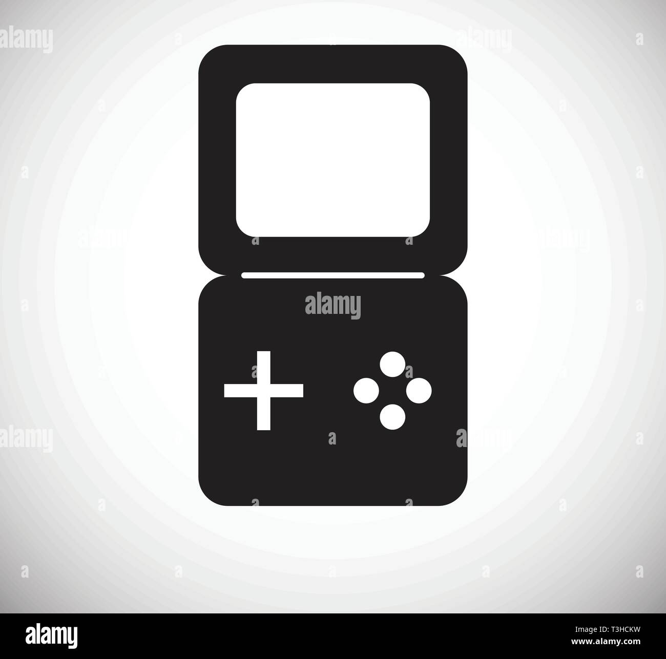 Gaming icon on background for graphic and web design. Simple vector ...