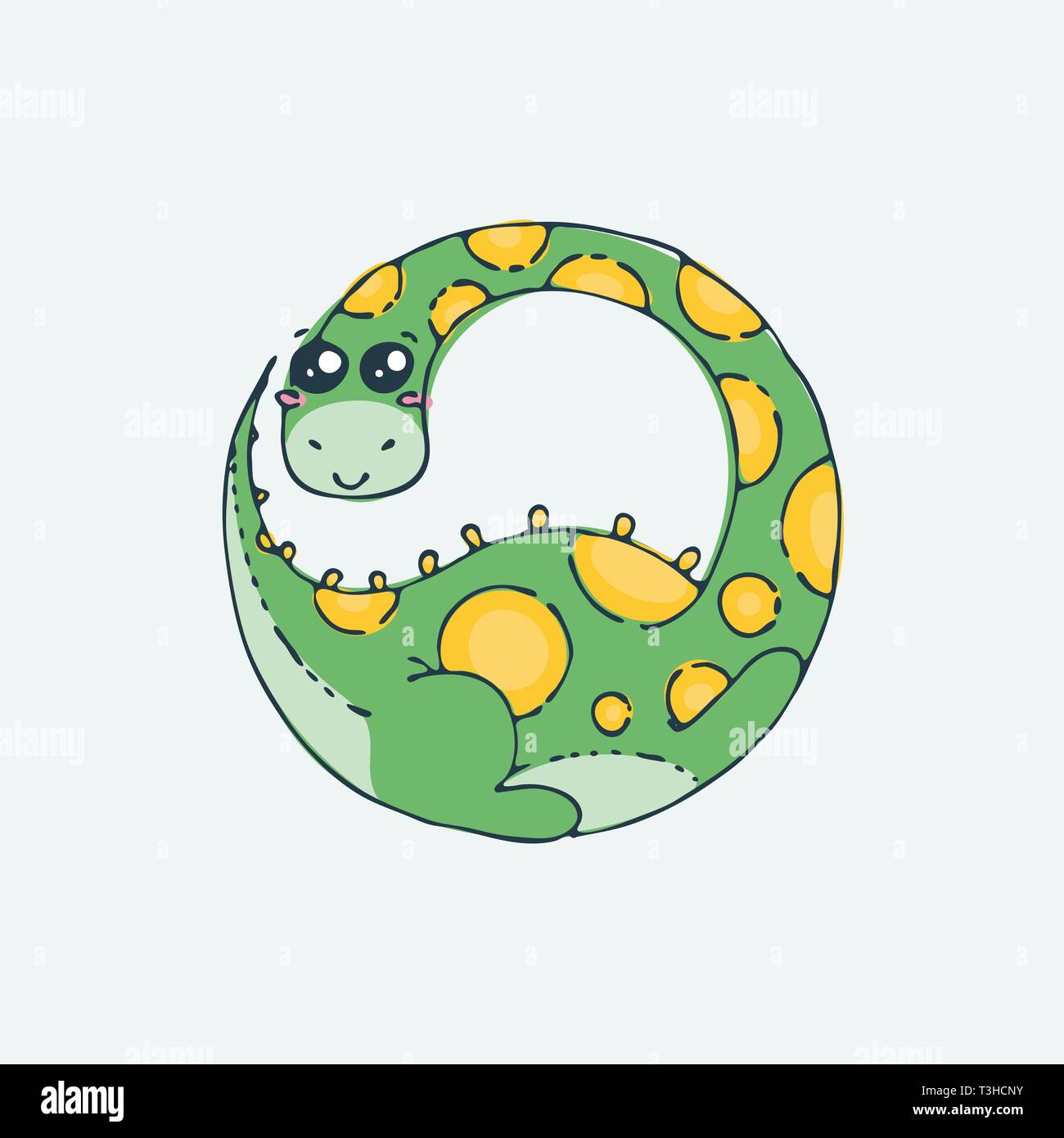 Cute cartoon animal. Vector clip art illustration for children design ...