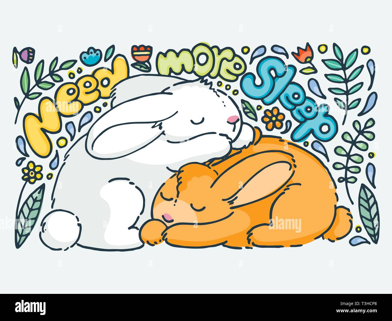 Sleep need Stock Vector Images - Alamy