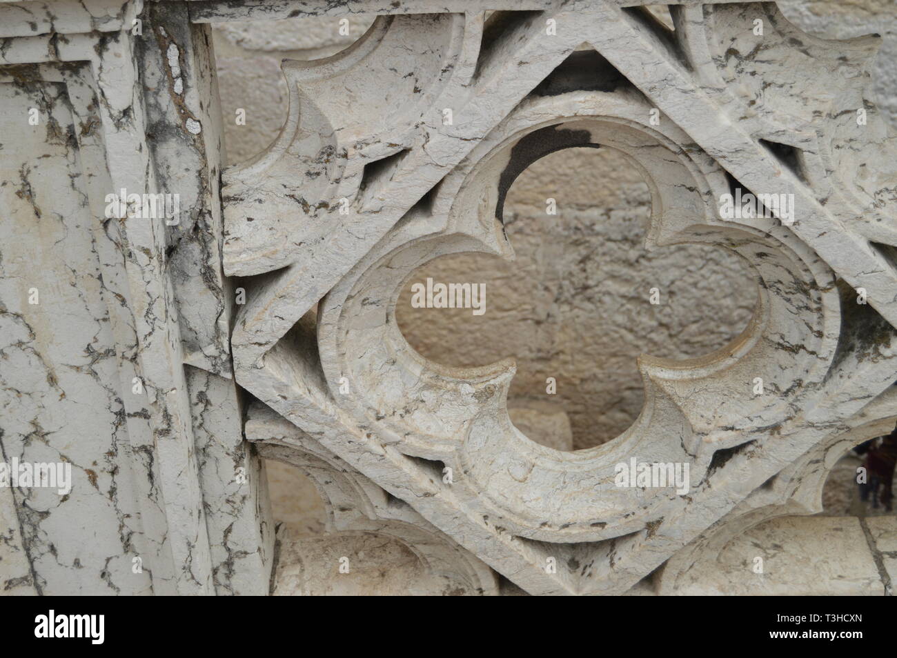 Mosaic On The Interior Balustrade Of The Belem Tower Emblematic ...
