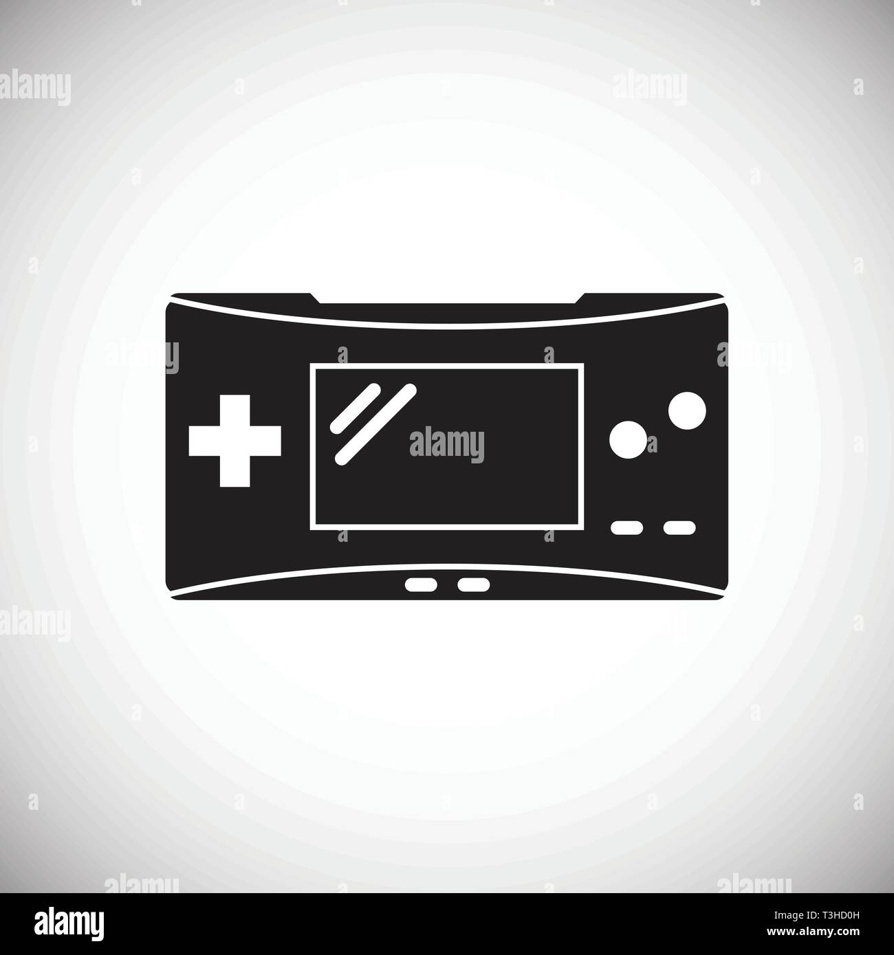 Gaming icon on background for graphic and web design. Simple vector ...