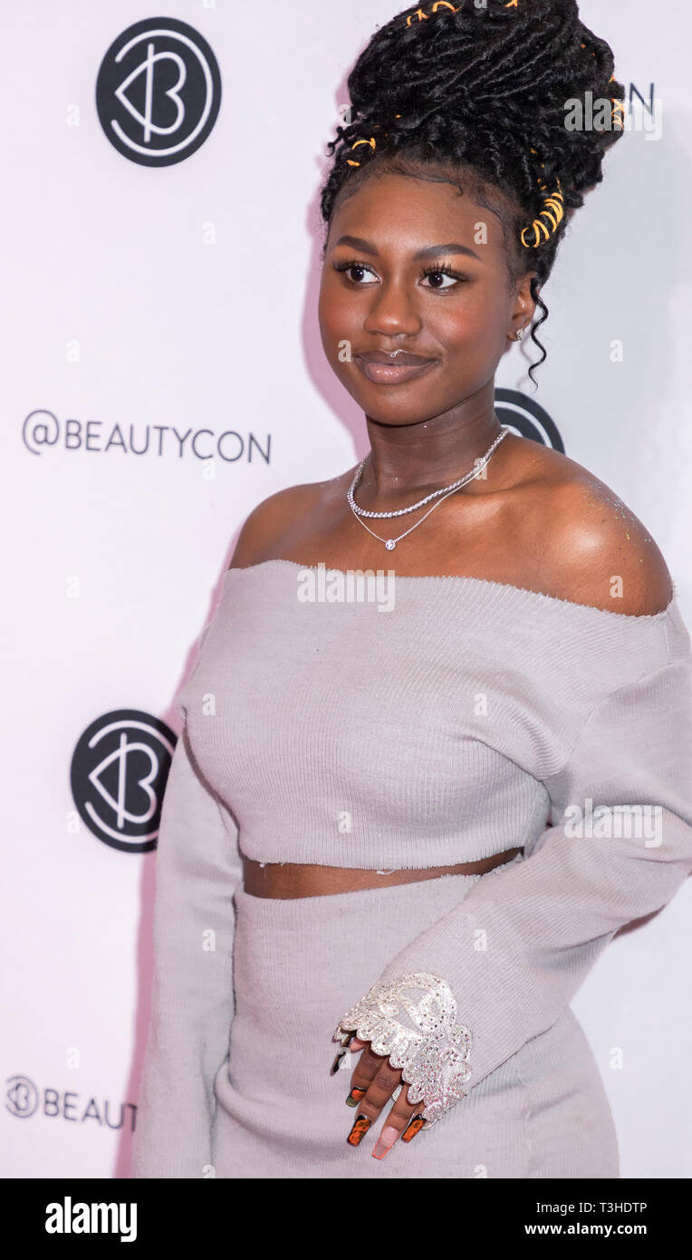 New York, NY, USA - April 7, 2019: Zandra Cunningham attends Beautycon ...