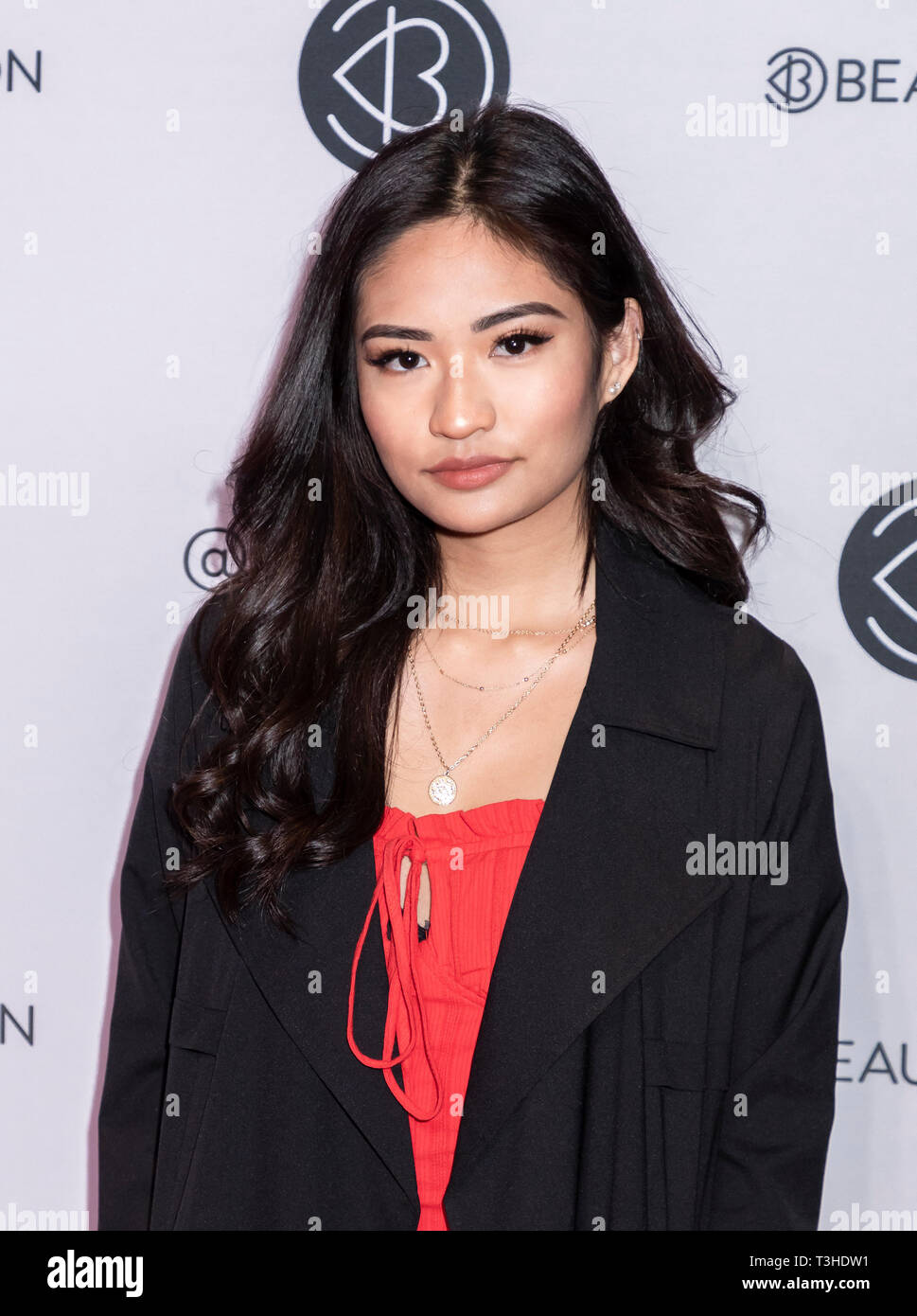 New York, NY, USA - April 7, 2019: Kayla Kosuga attends Beautycon ...