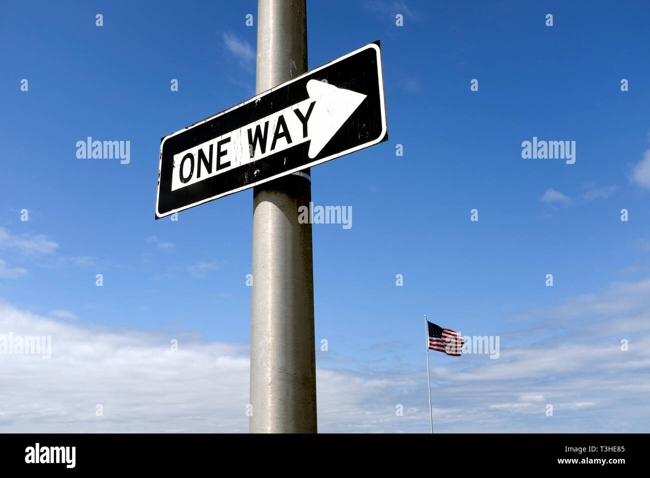 One way view hi-res stock photography and images - Alamy